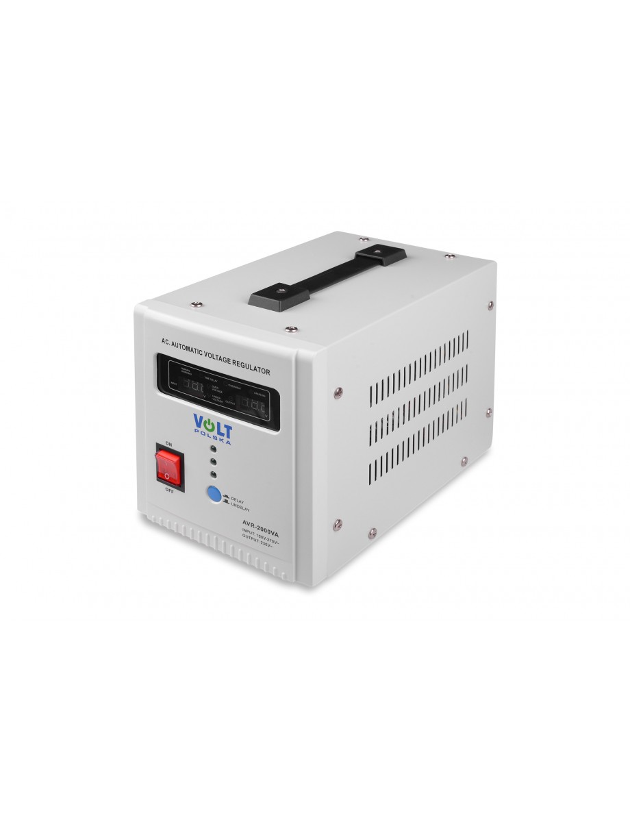 Stabilizator napięcia sieciowego AVR 2000 (2000VA) | VOLT Polska