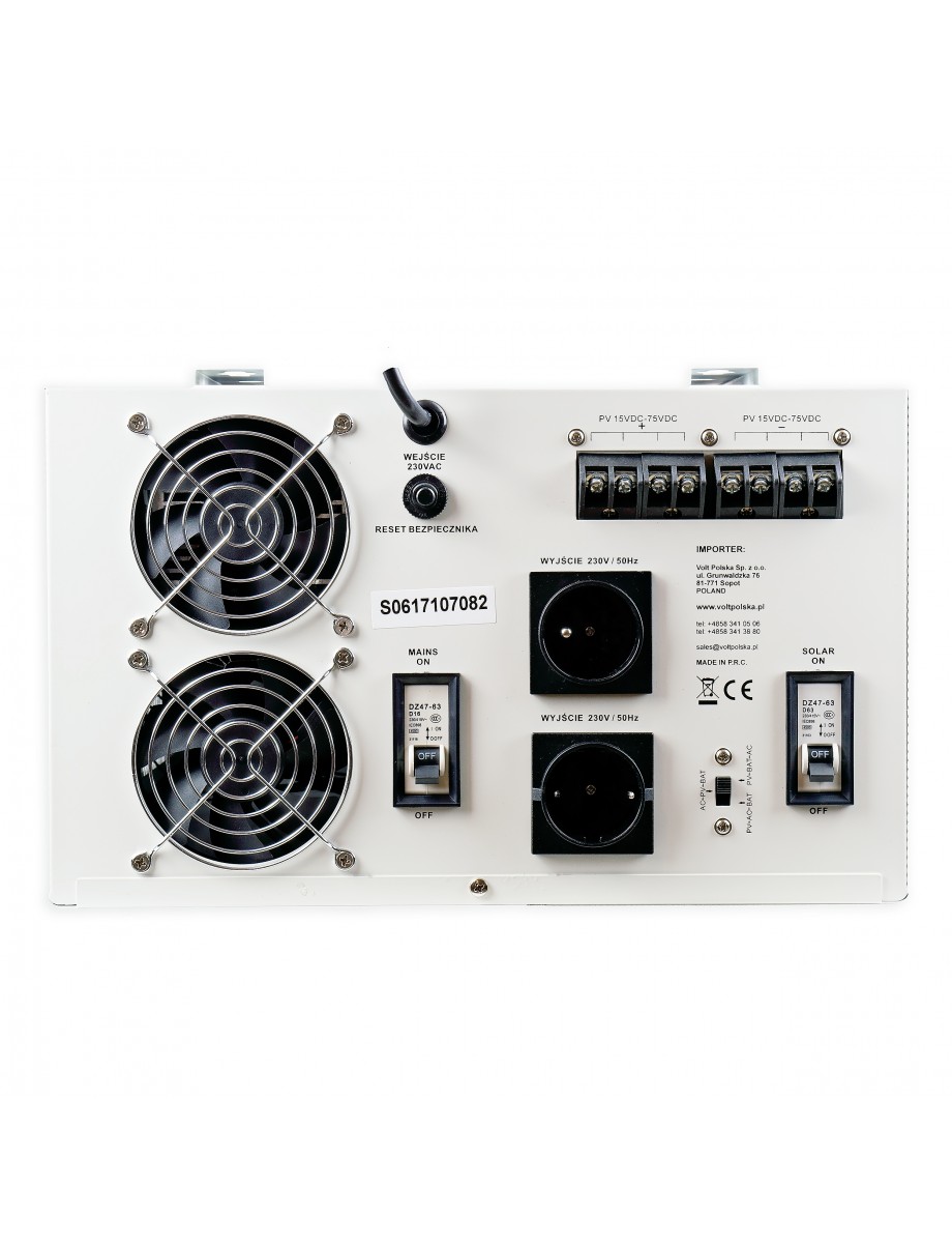 Inwerter solarny SINUS PRO 2200 S 12230V (14002200W) + 60A MPPT | VOLT ...