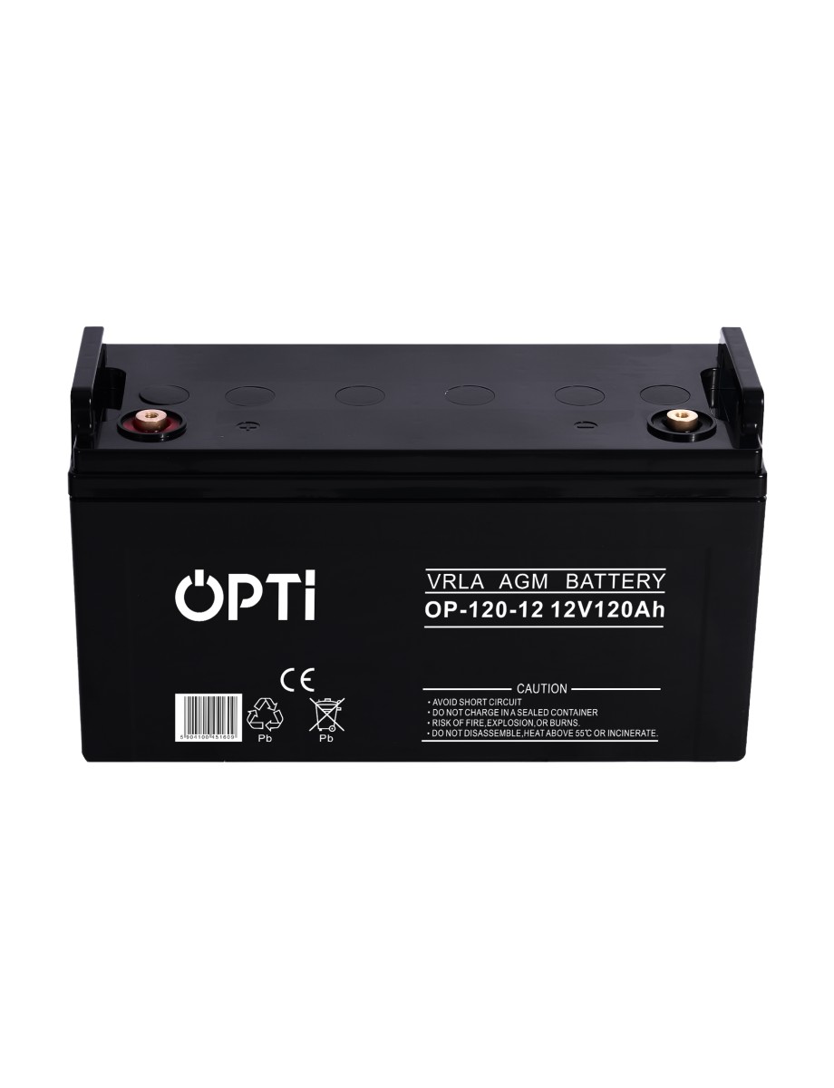 AKUMULATOR AGM OPTI 12V 120 Ah VRLA BEZOBSŁUGOWY | VOLT POLSKA
